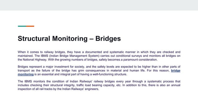 Bridge Monitoring Service From Encardio Rite | PPT