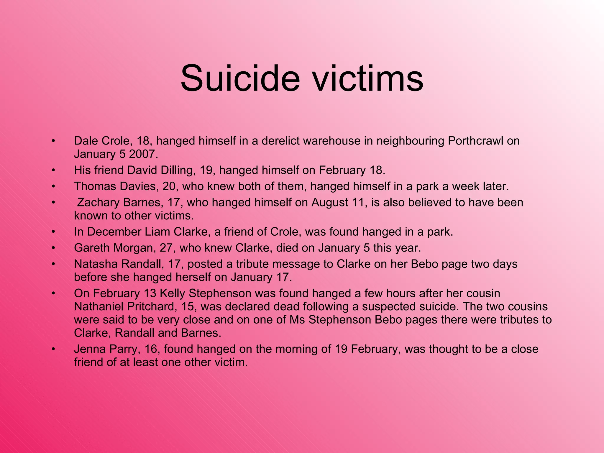 Bridgend Grace Fatima Sean Elizabeth | PPT