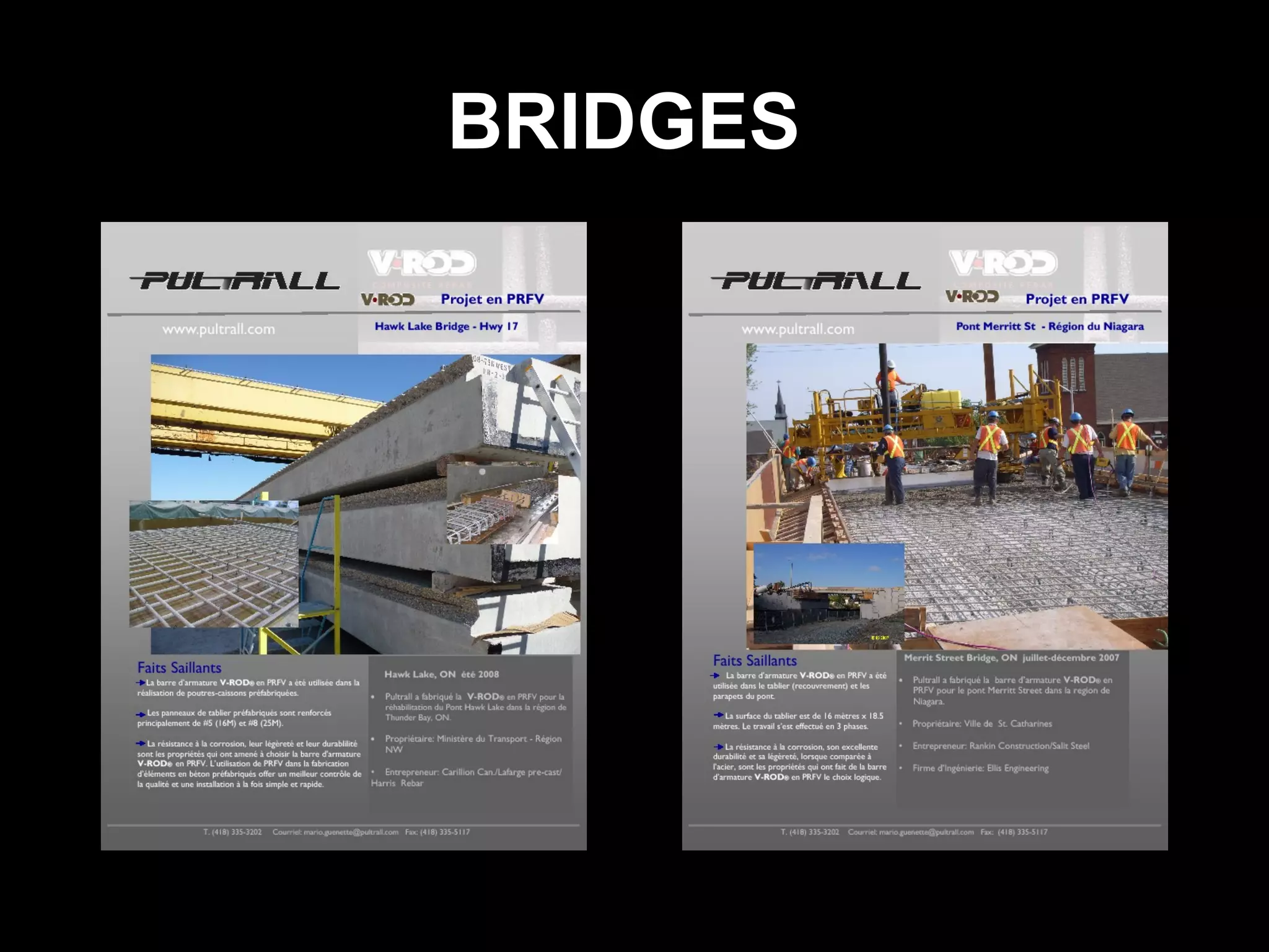 Bridge oriented presentation gfrp rebar(price comparison) | PPT