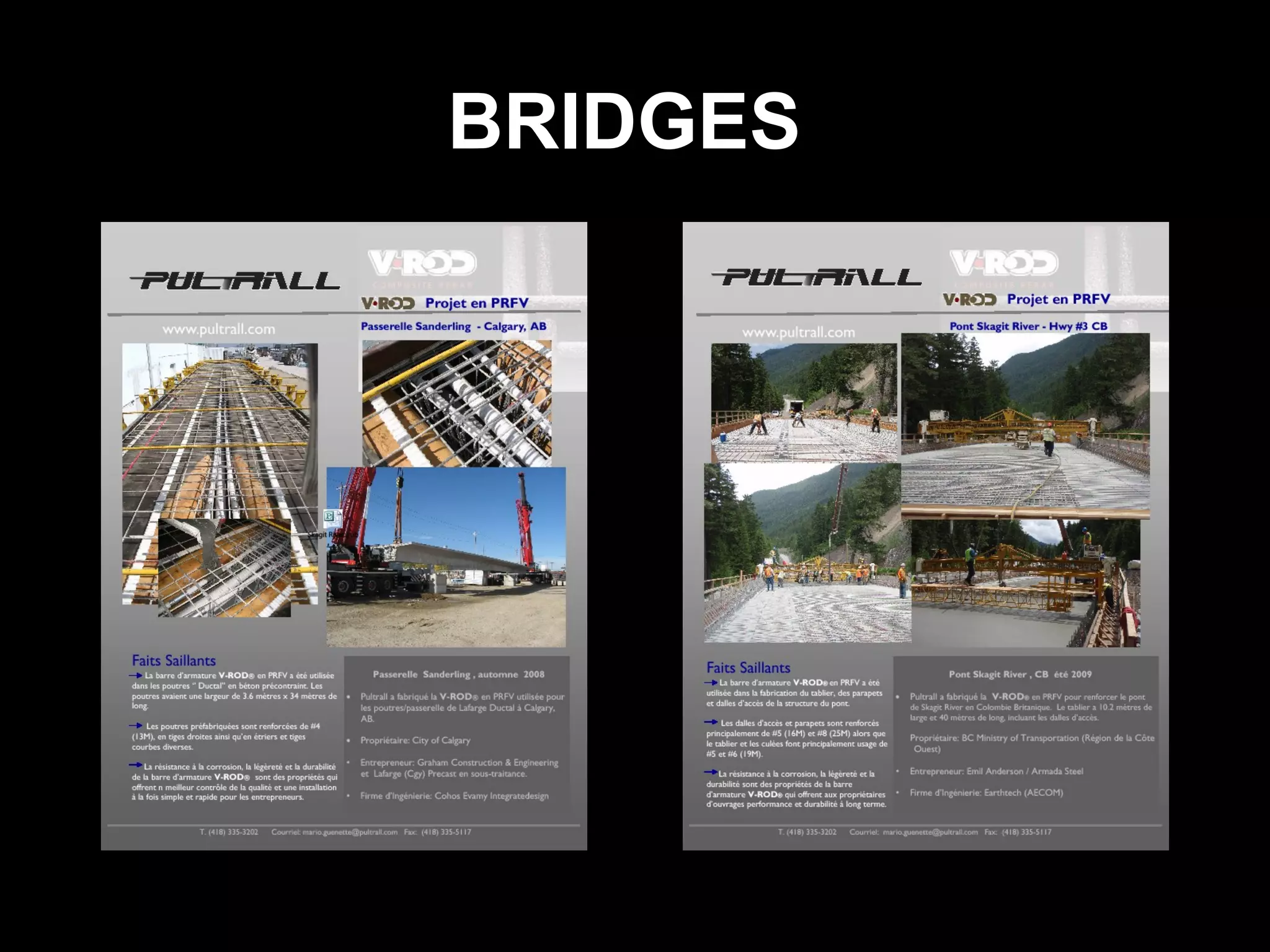 Bridge oriented presentation gfrp rebar(price comparison) | PPT