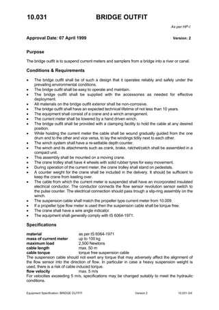 Bridge outfit | PDF