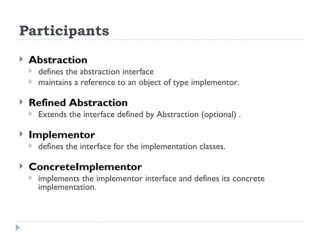 Bridge Design Pattern | PPT