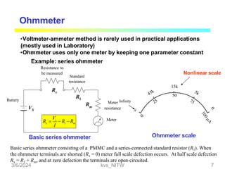 AC and DC BridgePPT for engineering students | PPTX | Physics | Science