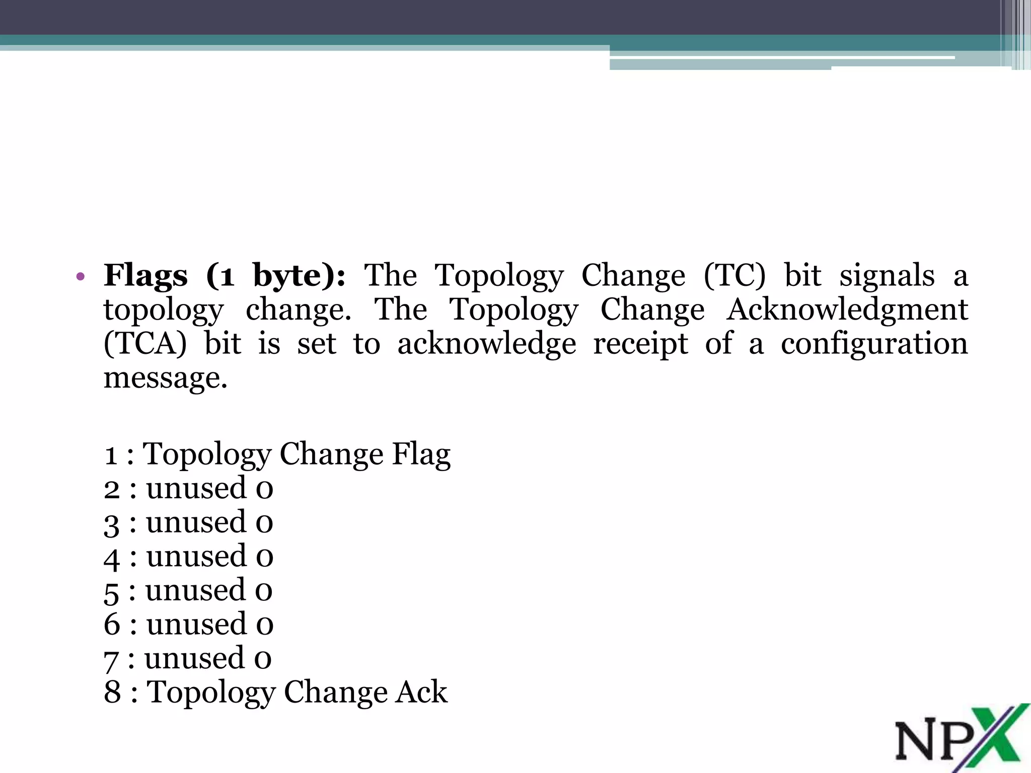 Bridge Protocol Data Unit (BPDU) Frame Format | PPT Bridge Protocol Data Unit (BPDU) Frame Format | PPT