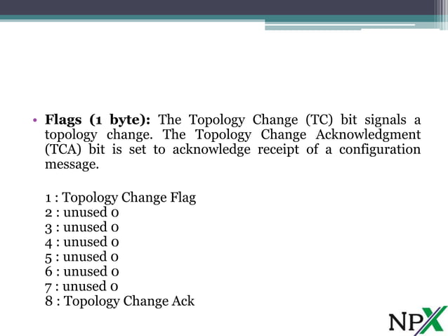 Bridge Protocol Data Unit (BPDU) Frame Format | PPT Bridge Protocol Data Unit (BPDU) Frame Format | PPT