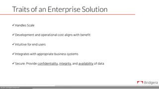 Bridgera enterprise IoT Software Solutions | PPT