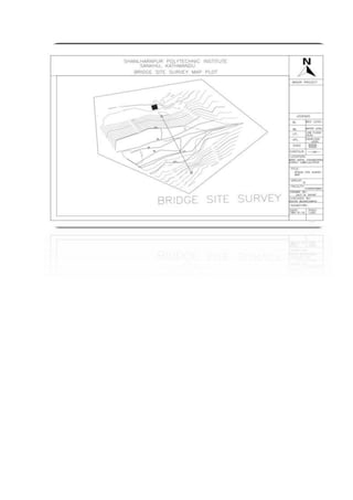 Minor project bridge report( aka survey camp) | DOCX