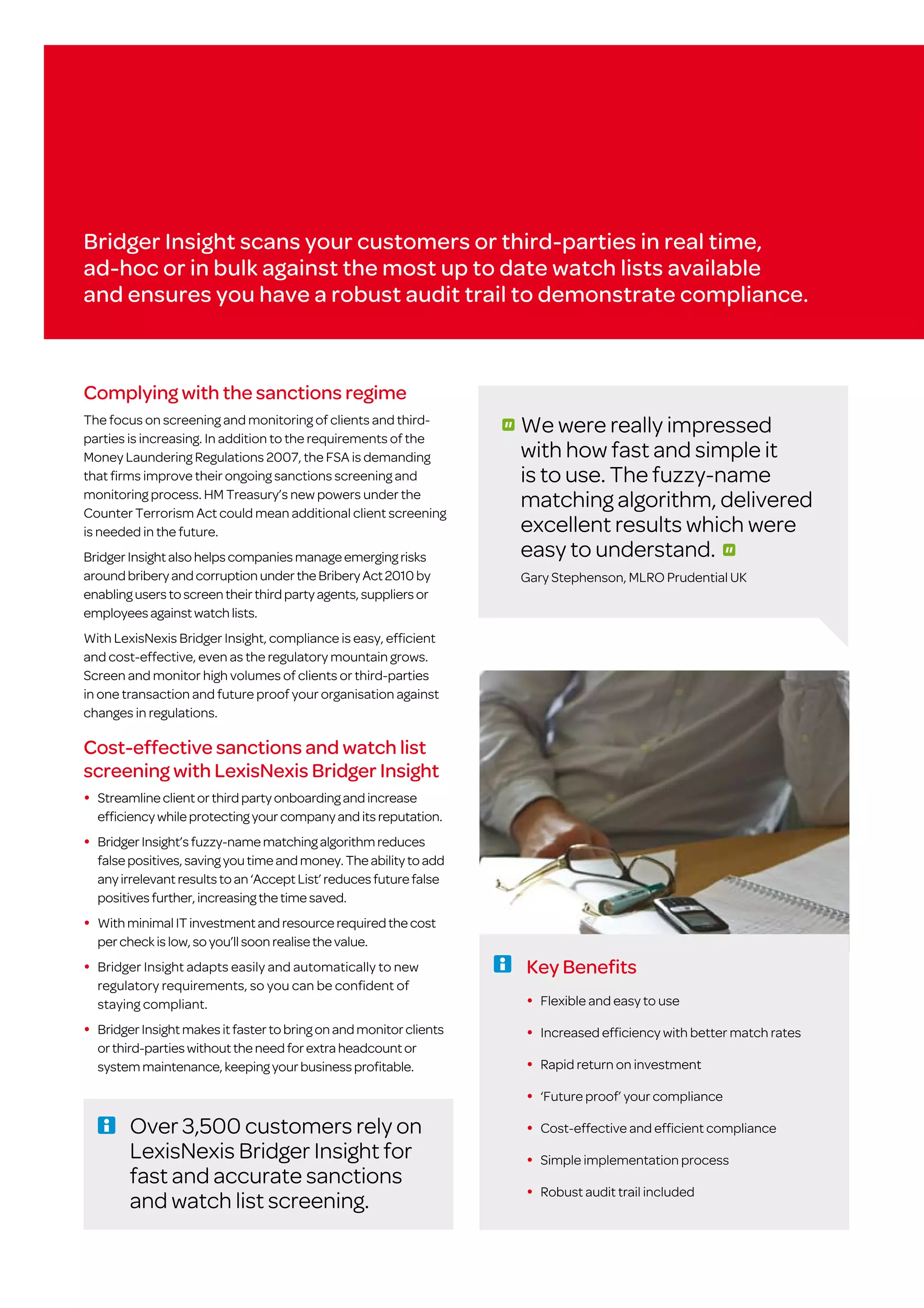 Bridger Insight brochure | PDF
