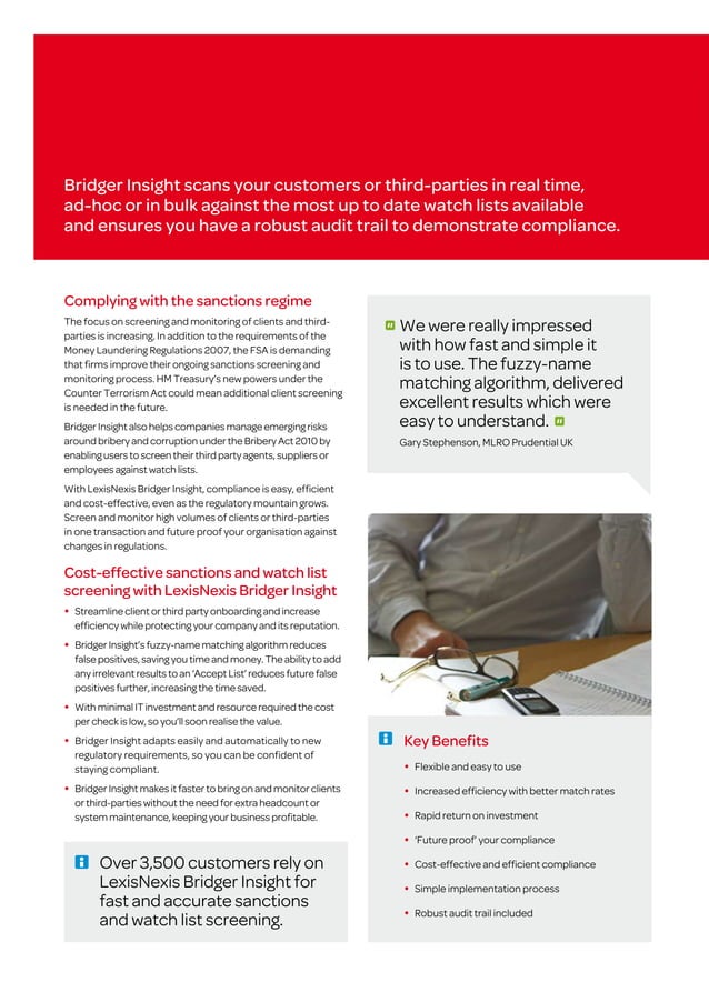 Bridger Insight brochure | PDF