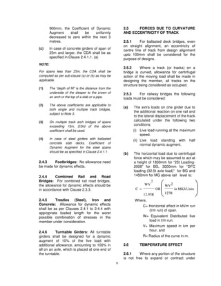 BridgeRule.pd includes guideline for Bridge design | PDF