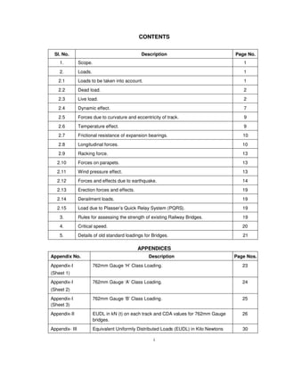 BridgeRule.pd includes guideline for Bridge design | PDF