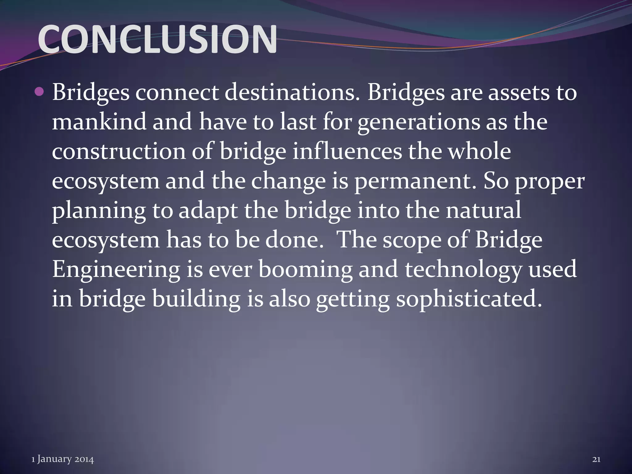 Bridges | PPTX