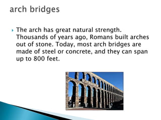 types of bridges | PPTX