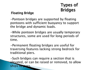 types of bridges | PPTX