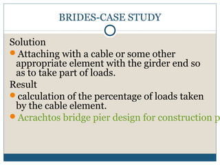 Bridges case studies | PPT