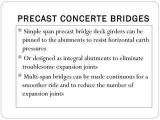 Bridges precast | PPT