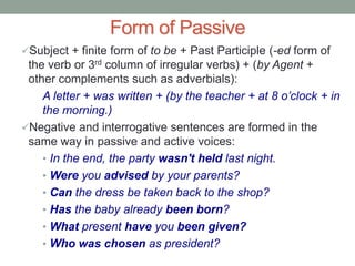 Bridges2 unit03-cw-passive-10-11 | PPT