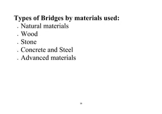 Bridges and their types | PDF