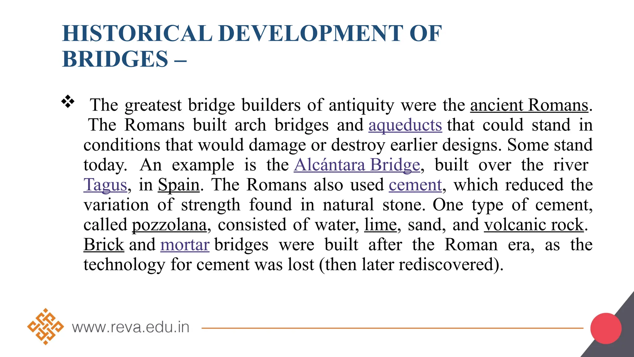 BRIDGES, BASIC CLASSIFICATION Types.pptx | Geology | Science