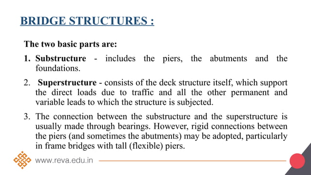 BRIDGES, BASIC CLASSIFICATION Types.pptx | Geology | Science