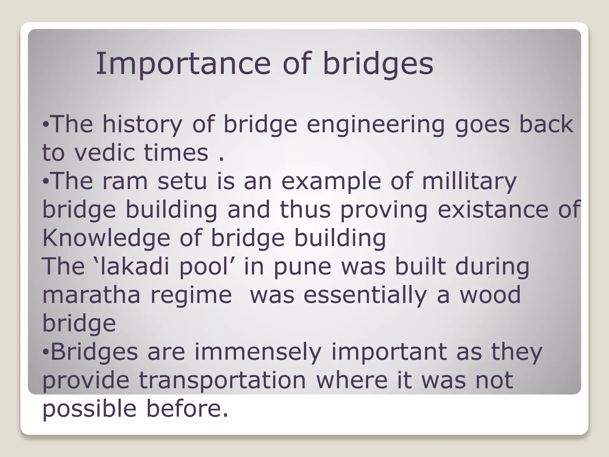 Bridge inspection,maintenance and repair | PPTX