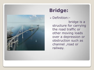 Bridge inspection,maintenance and repair | PPTX