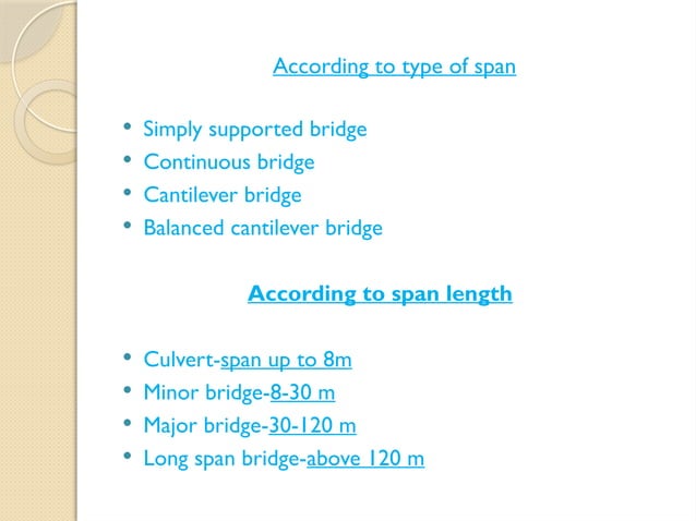 Basic Terms of Bridges by Krunal R Thanki | PPT