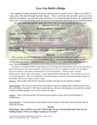 Bridges prayer service final | PDF