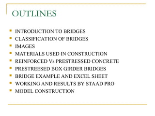 BRIDGES Presentation - Prestressed Box Girder Bridge | PPT