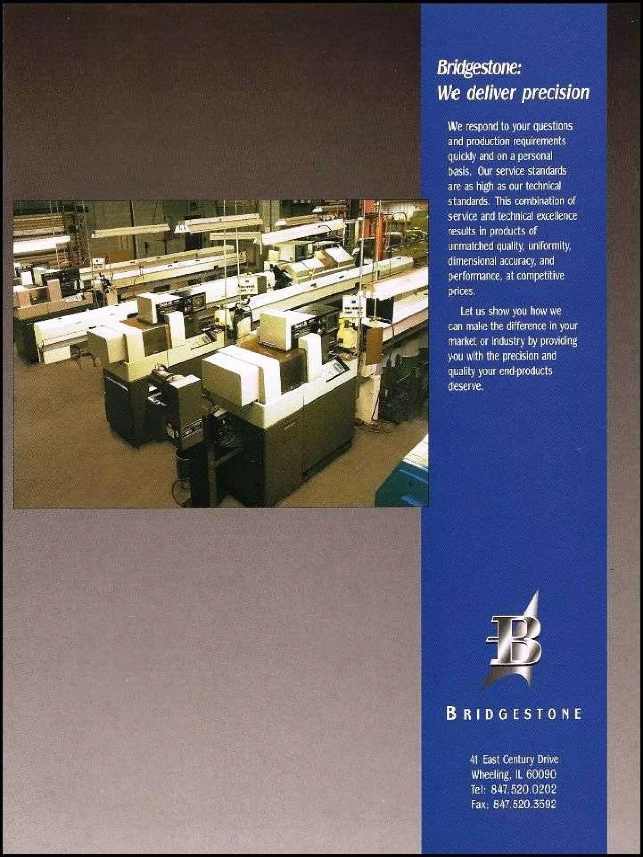 Bridgestone Inc Brochure | PPT