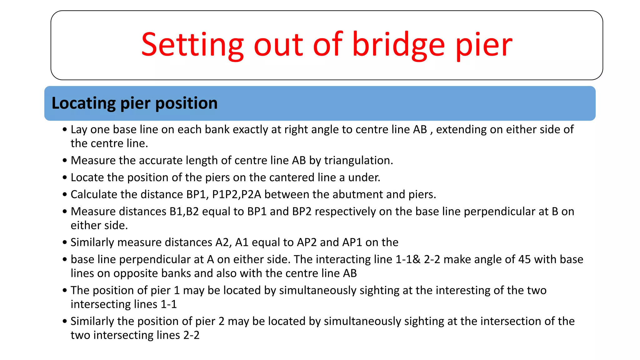 Bridge survey | PPTX