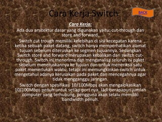 Bridge & switch | PPTX