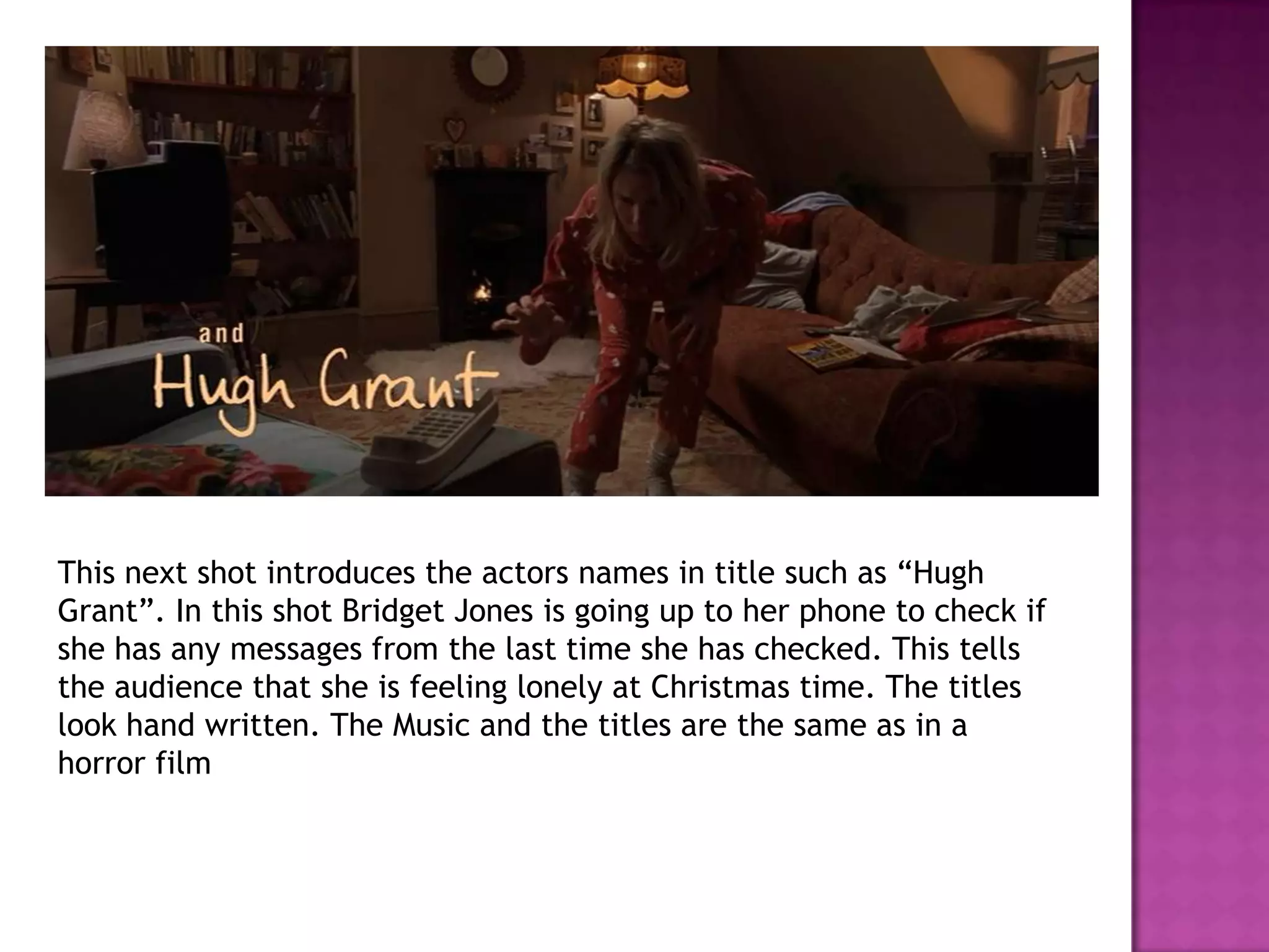 Bridget jones's diary analysis by Fiona | PPTX