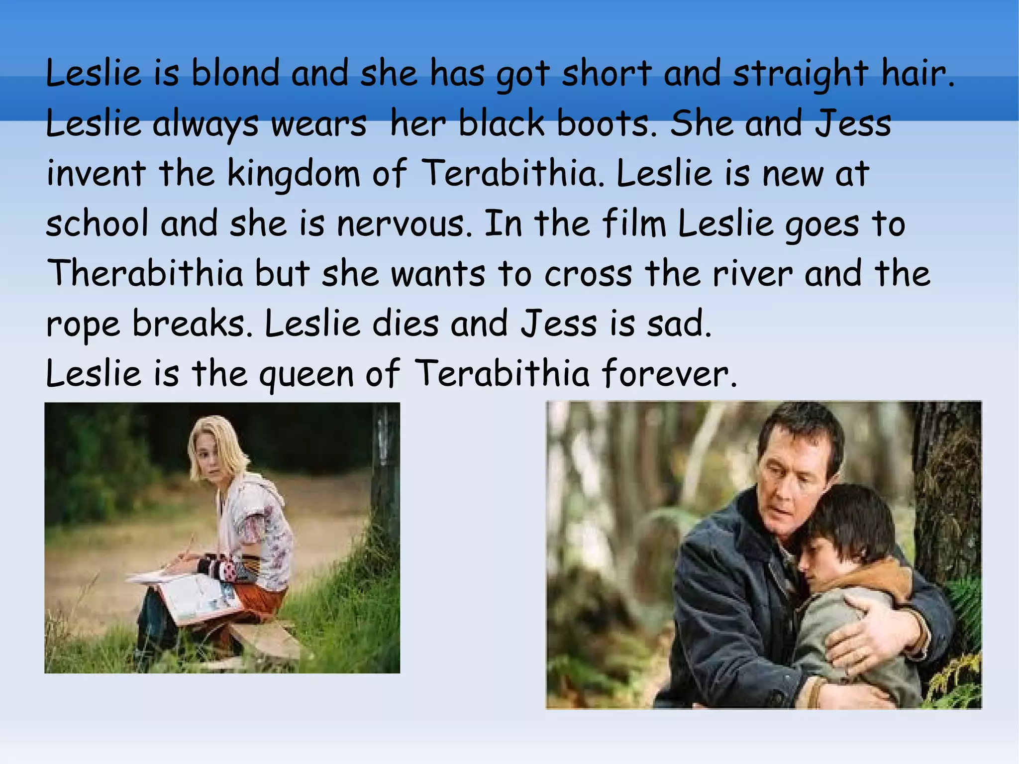 Bridge to terabithia | ODP