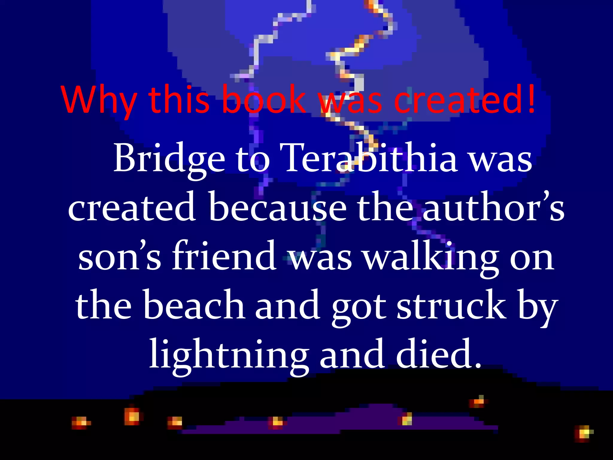 Bridge to terabithia powerpoint | PPTX
