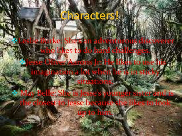 Bridge to terabithia powerpoint | PPTX