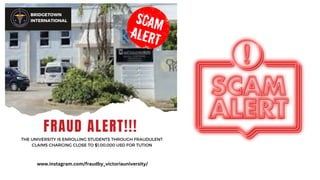 Bridgetown International University of Barbados frauding medical ...