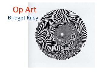 Op Art Bridget Riley Lesson