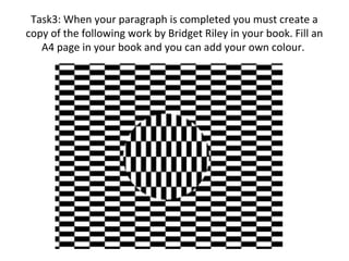 Bridget riley 8 s | PPT