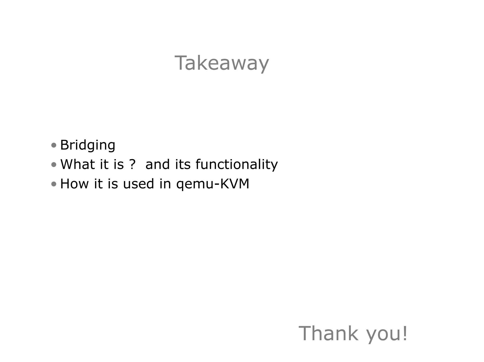 Bridging and its use in KVM | ODP