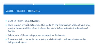 Bridging in Networking | PPTX