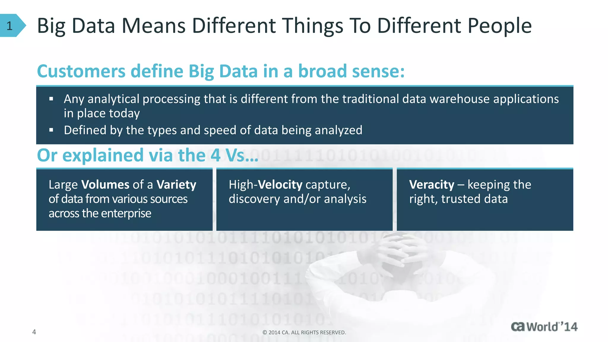 Bridging the Big Data Gap in the Software-Driven World | PPT