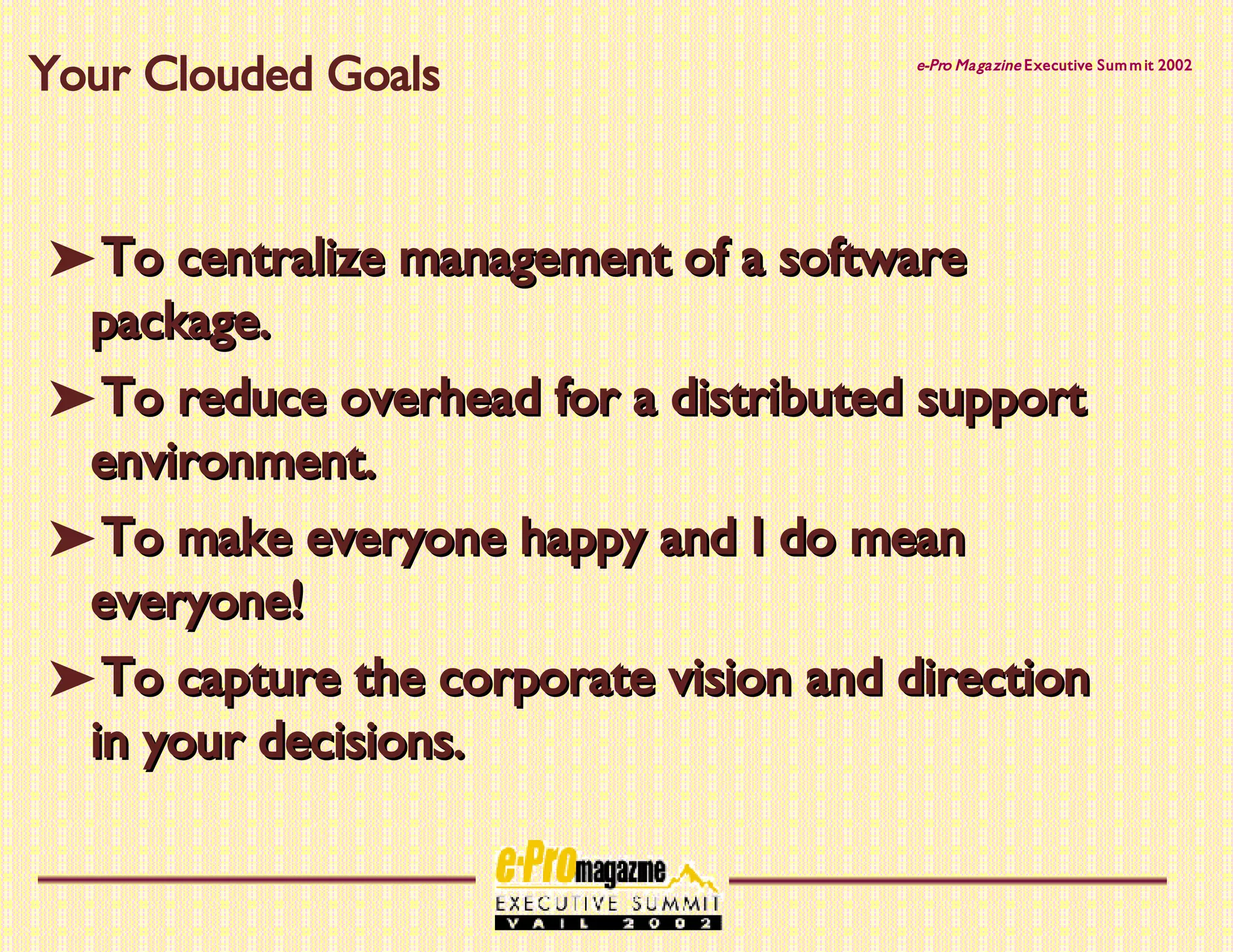 Bridging the Centralized Gap - centralizing IT staffs | PPT