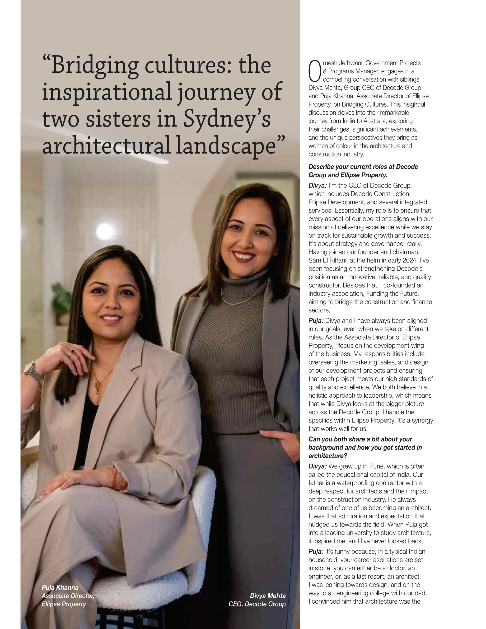 Bridging Cultures: The Inspirational Journey Of Two Sisters In Sydney's ...