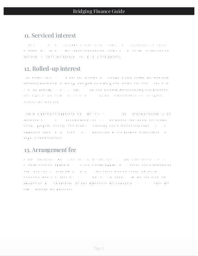 Bridging Finance Guide-20 Steps to Bridging Finance Success by Blueray ...
