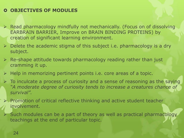 Bridging gap between theory & practice in pharmacology | PPT