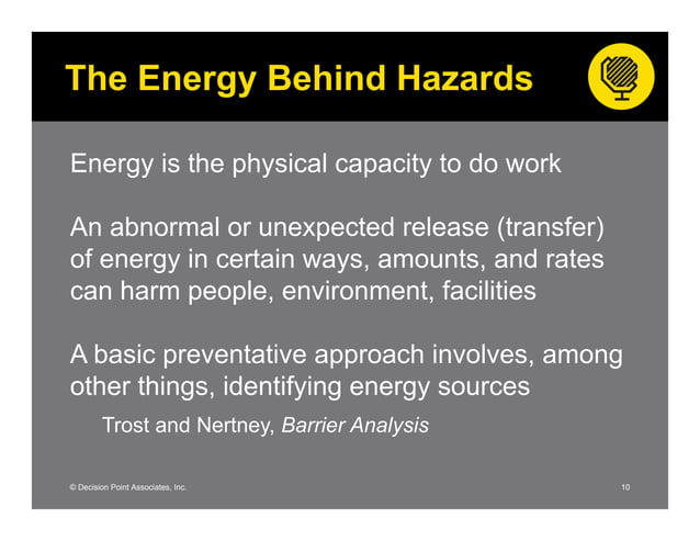 Bridging Hazard Recognition Knowledge and Competency for Process and ...