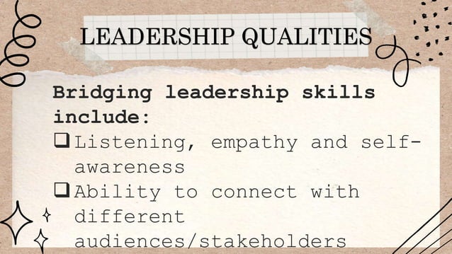 BRIDGING LEADERSHIP.ppt