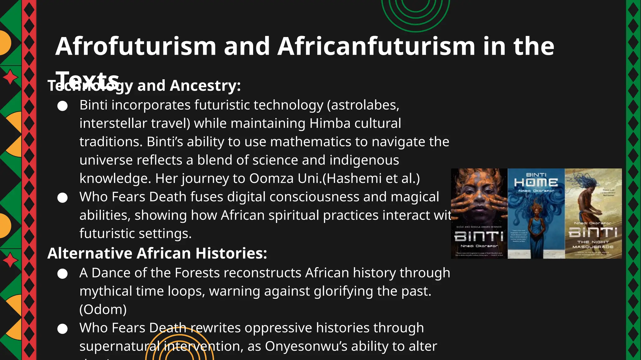 Bridging Past and Future_ Afrofuturism, Africanfuturism, and African ...
