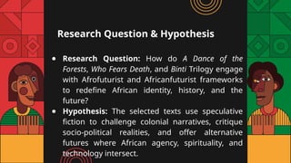 Bridging Past and Future_ Afrofuturism, Africanfuturism, and African ...